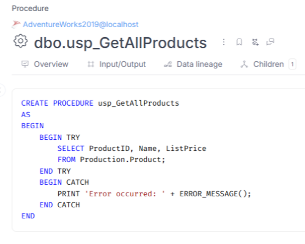SQL Server support | Dataedo documentation