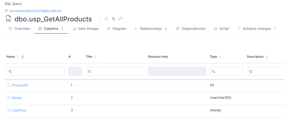 SQL Server support | Dataedo documentation